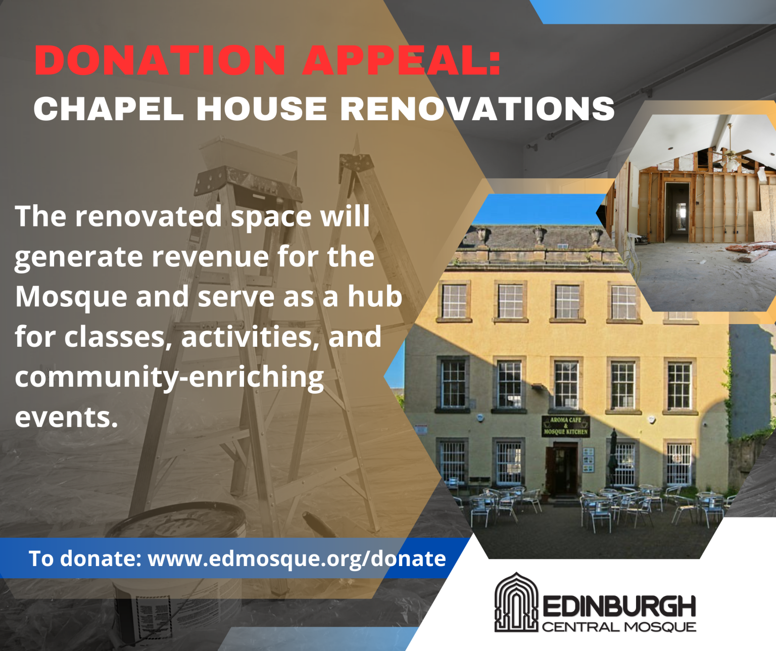 Edinburgh Central Mosque – Mosque of the Custodian of the Two Holy ...